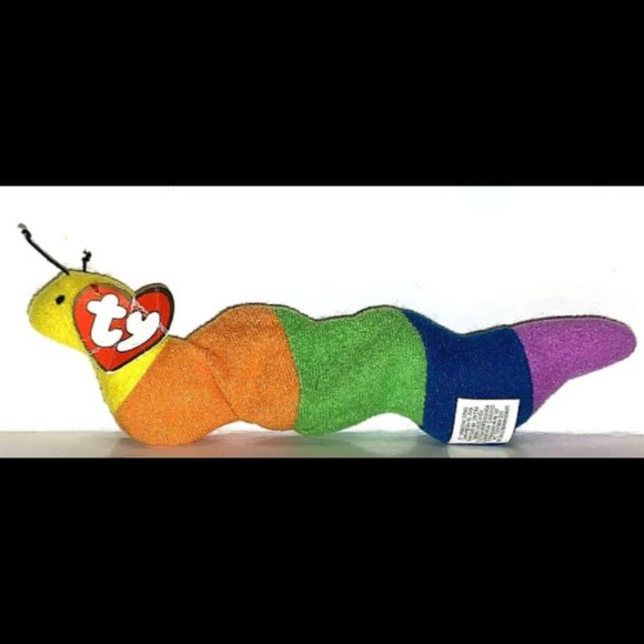 Ty | Toys | Inch The Worm Mcdonalds Ty Teenie Beanie Babies Retired 993 ...